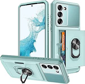 Amazon.com: Vofolen for Galaxy S23 Plus Case Wallet Credit Card Holder ID Slot Sliding Door ...