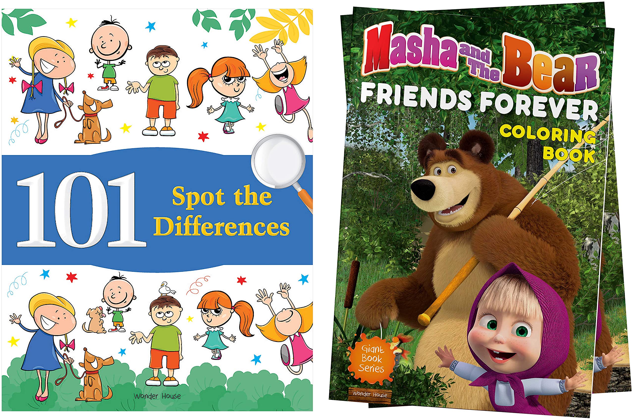 101 Spot The Differences Fun Activity Books For Children Answer ...