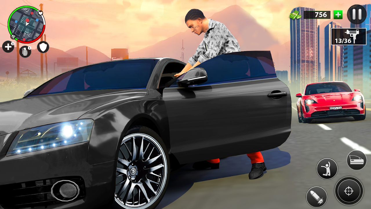 Pro Gangster 8 ; Real Grand Gangster Crime City Mafia War - App on the ...
