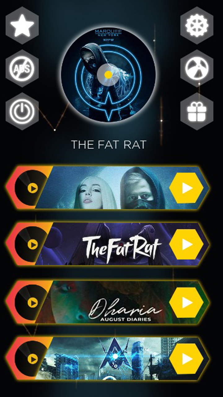 Music Ring Neon Ball Hop Game : EDM Up & Rush Dancing Ball Forever ...