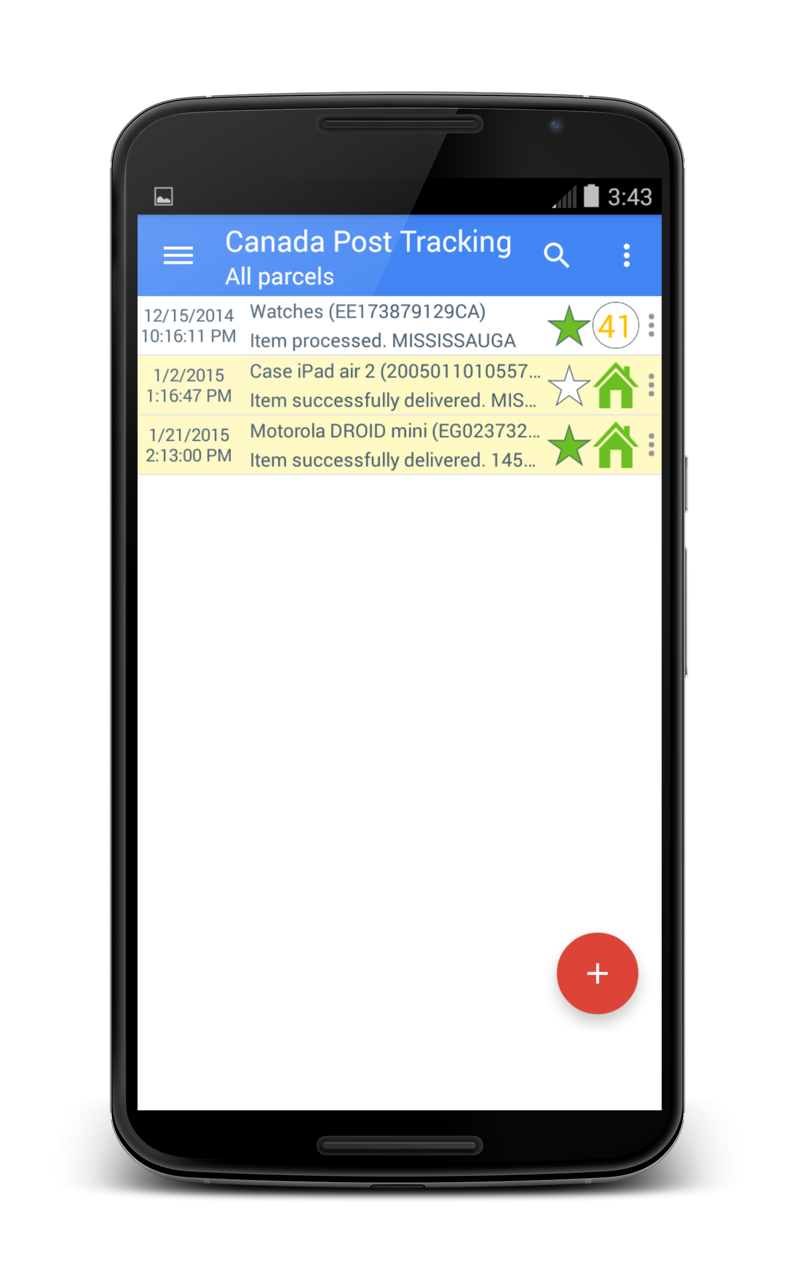 Canada Post Auto Tracking System - App on Amazon Appstore