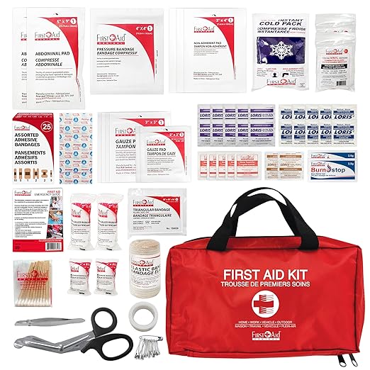 First Aid Central AZ-ESSFAK Essential Emergency First Aid Kit For Home ...