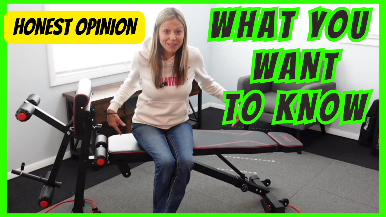Watch Strength Training Workout Bench for Home Gym, FRITTON 800 LB on ...