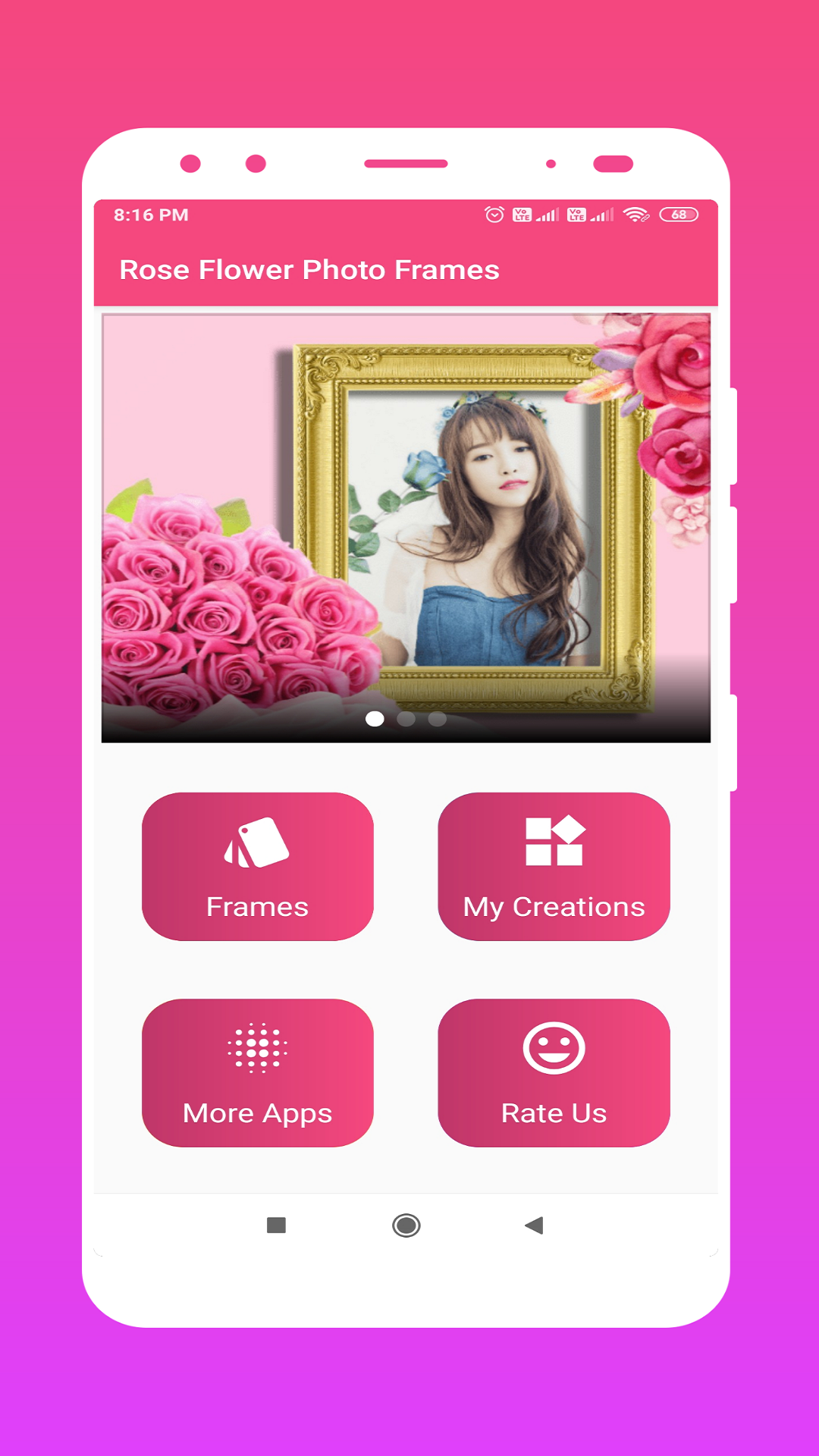 Rose Flower Photo Frames - Flower Photo Editor - App on Amazon Appstore