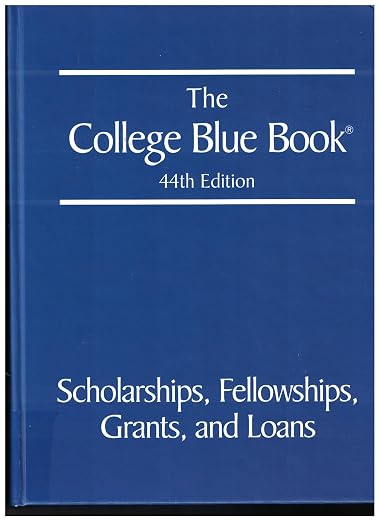 The College Blue Book - 44th Edition - Volume 5 - Scholarships ...