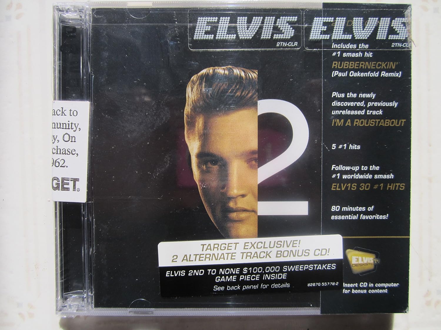 Elvis Presley 2ND To None Target Exclusive! 2 CD Edition - Amazon.com Music