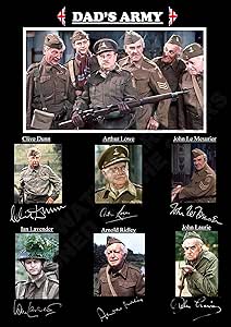 Dads Army Cast signed/Autographed Print (A4 Print 29.7cm x 21cm ...
