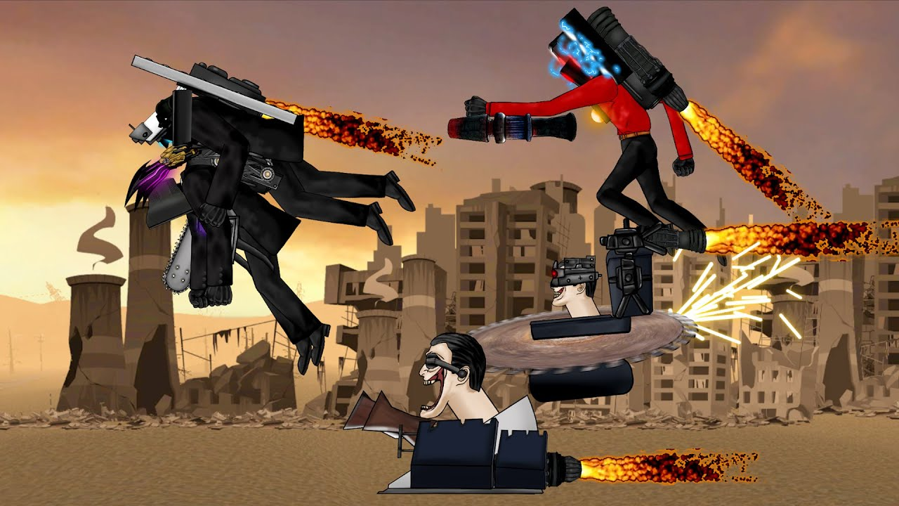 Speakerman Titan vs Cameraman Fusion Tvman Toilet Monster Game - App on ...