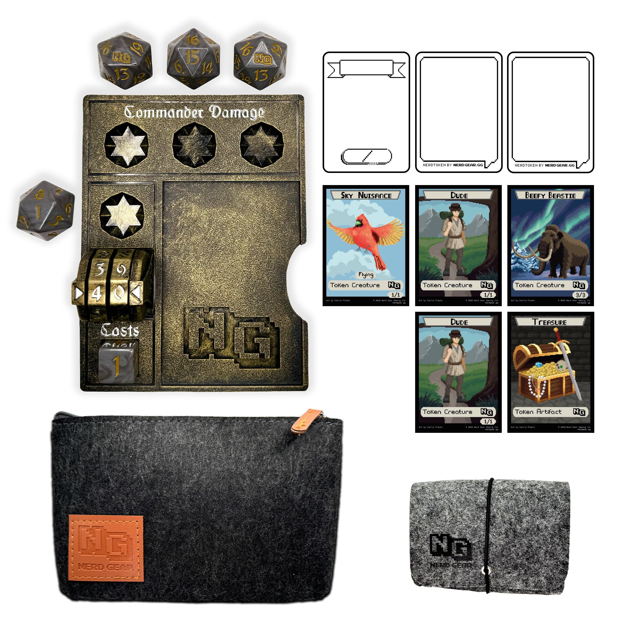Amazon.com: Nerd Gear Commander Essentials Kit, Ultimate Gift for MTG ...