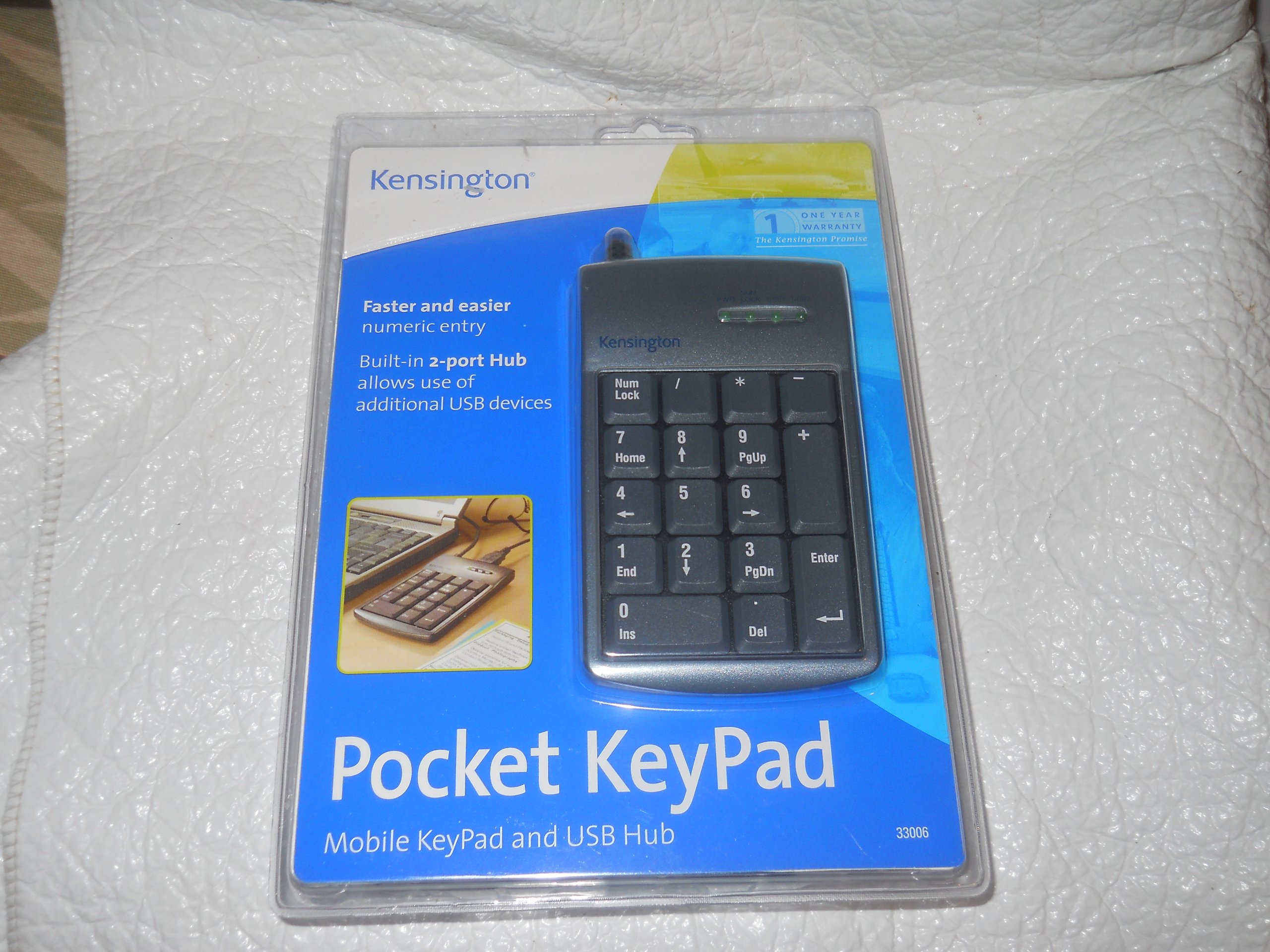 Amazon.com: Kensington Pocket KeyPad with 2-Port USB Hub : Cooke, Sam ...