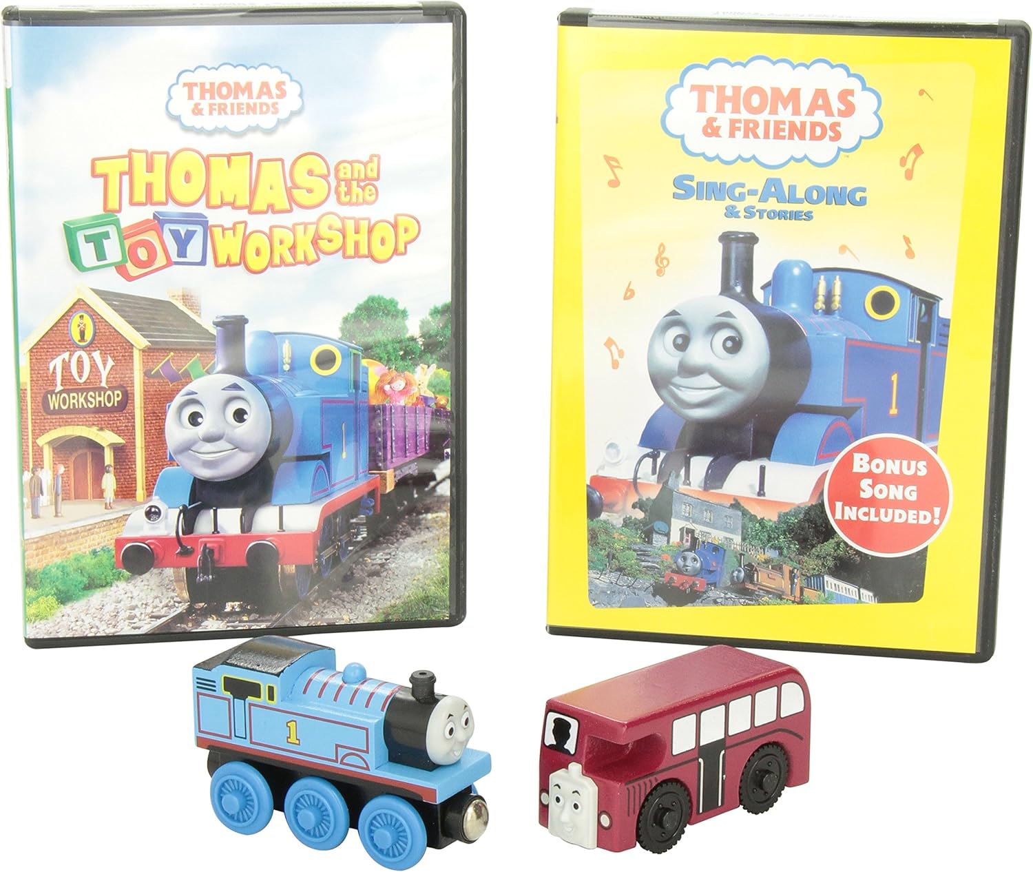 Thomas & Friends: Toy Workshop / Sing-Along (Double Feature) + Wooden ...