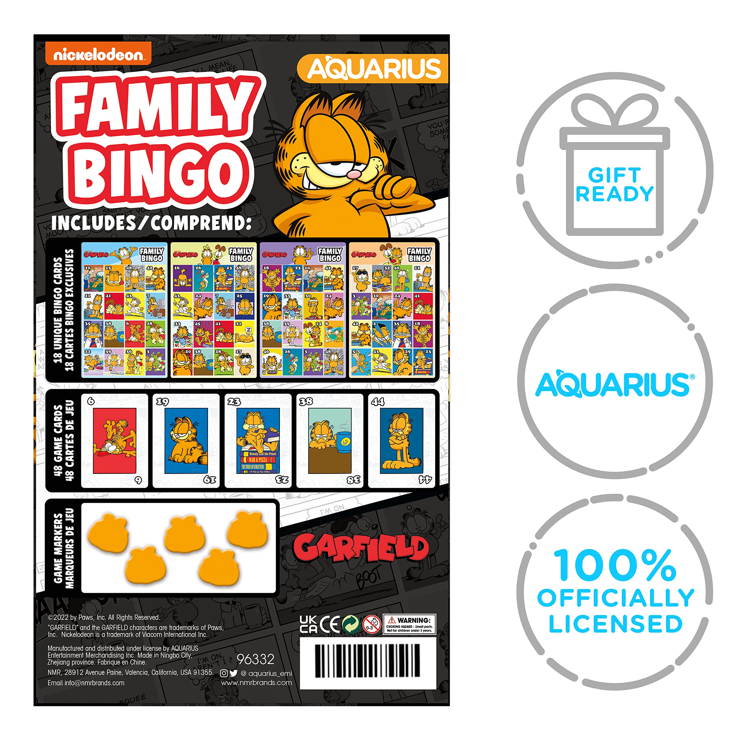 Snapklik.com : Garfield Family Bingo Game