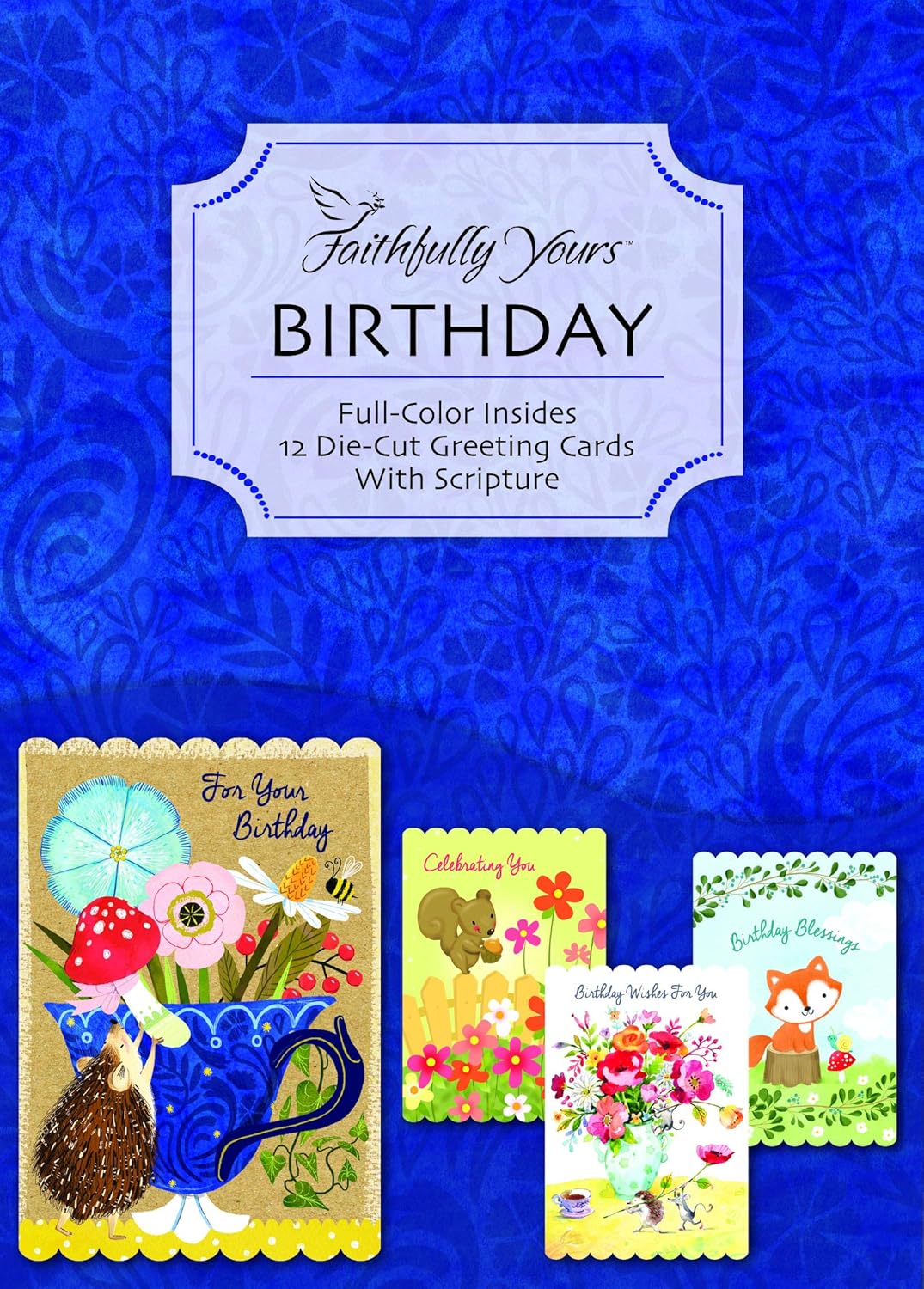 Amazon.com : DGR Card-Boxed-Birthday-Joyful Blessings (Box of 12 ...