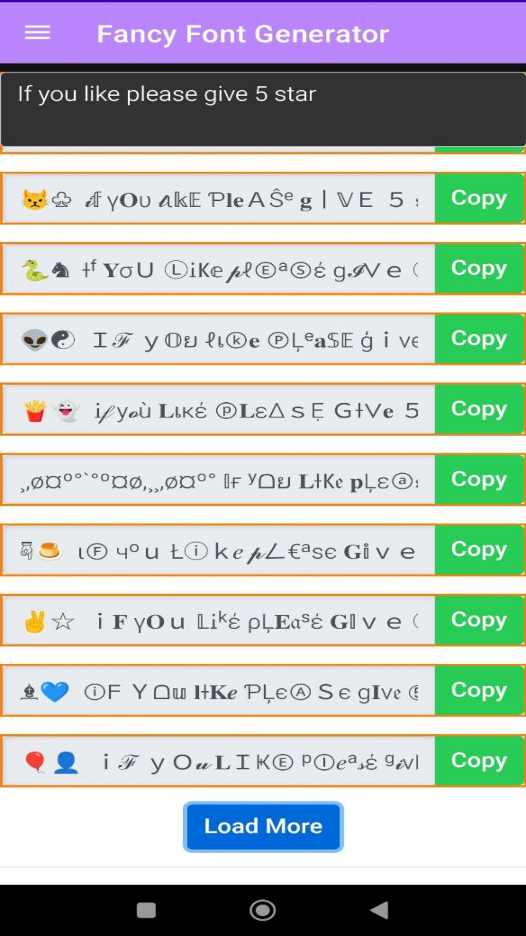 Fancy Font Generator - App on Amazon Appstore