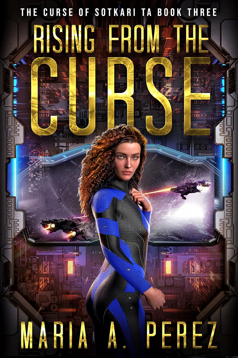 Amazon.com: Rising From The Curse: A Romantic Space Opera (The Curse Of ...