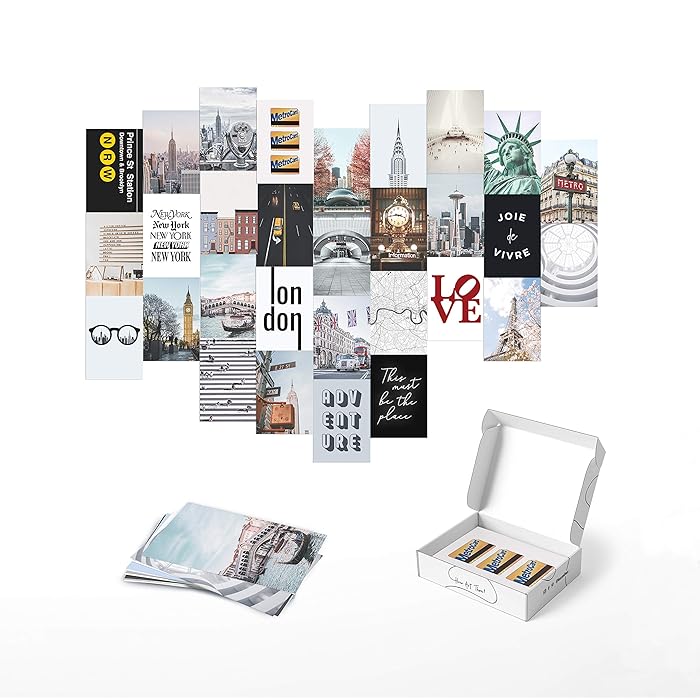 Buy Haus and Hues Aesthetic Photo Collage Kit - Picture Collage Kit for ...