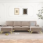 Amazon.com: TIFLON Modular Sectional Sofa,130.7inch Minimalist Sofa ...