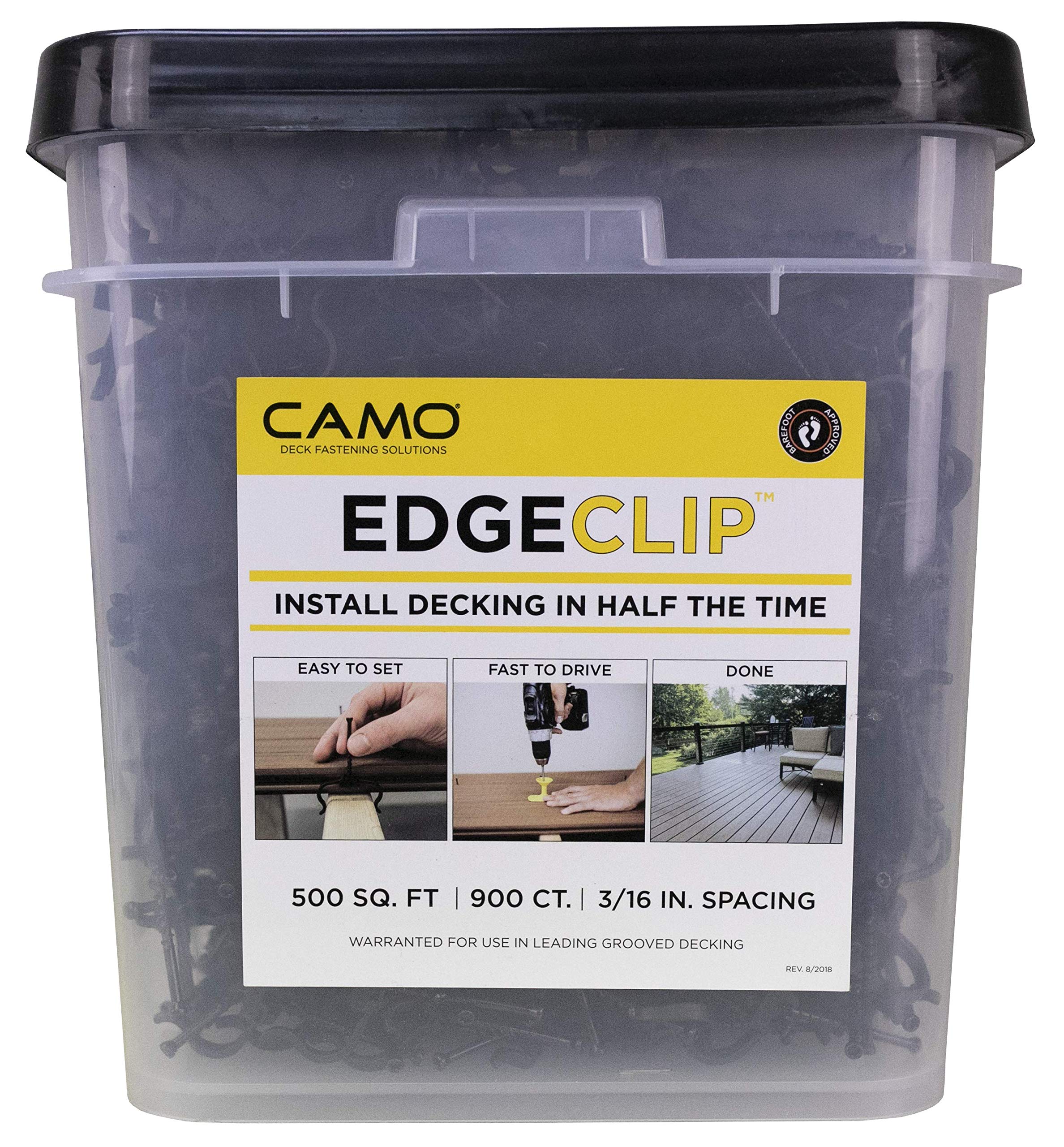 CAMO Edge Clip Hidden Deck Fasteners (900 ct)