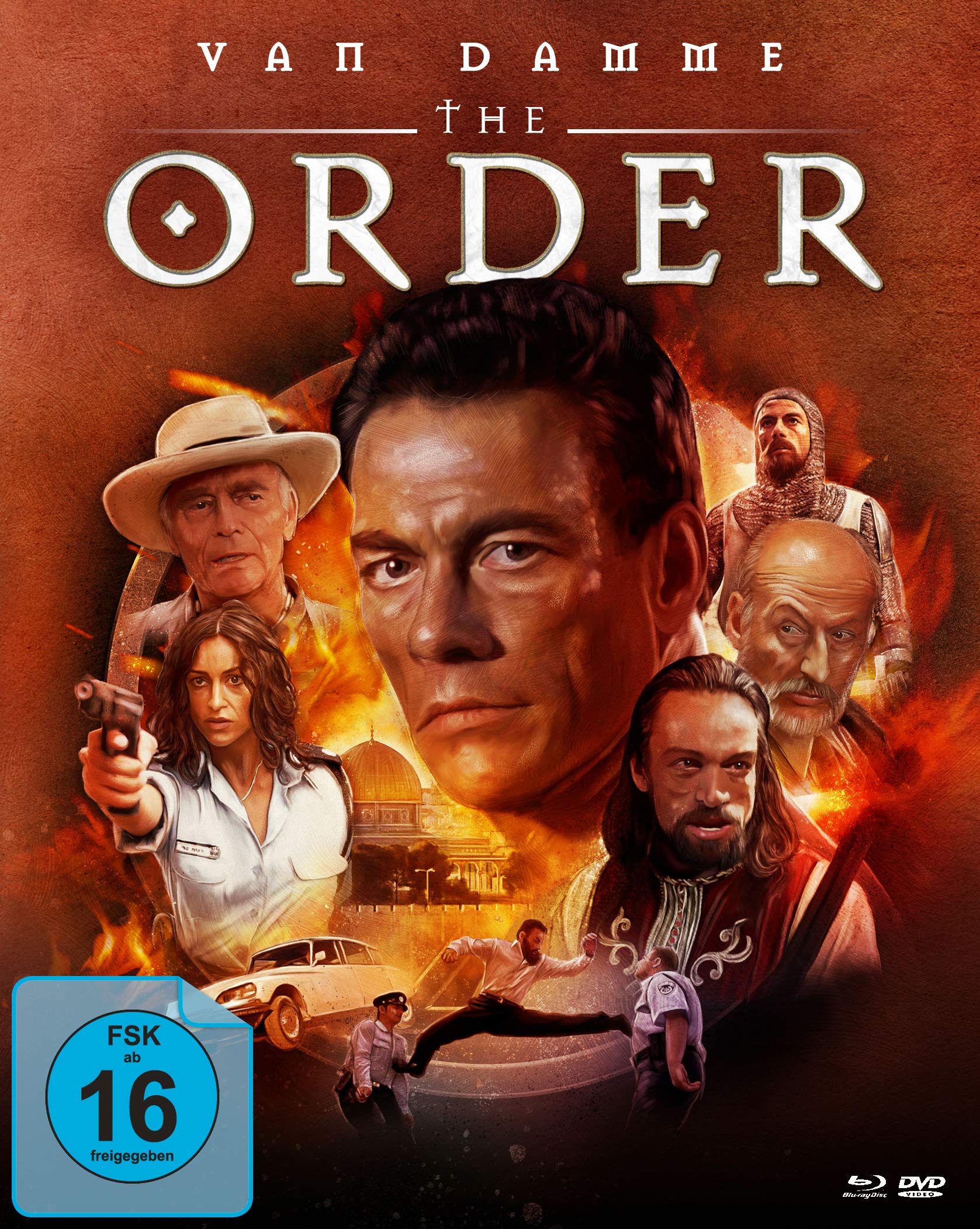 The Order (Mediabook + DVD) (Cover B) [Blu-ray]: Amazon.de: van Damme ...