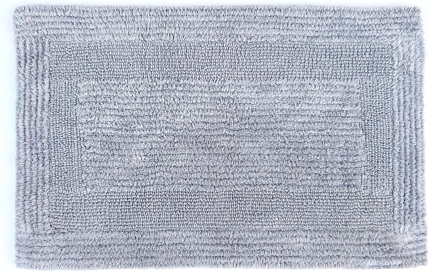 Amazon.com: KEMA Bath Mat 17"x24",Cotton Reversible Bathroom Rug Ultra ...