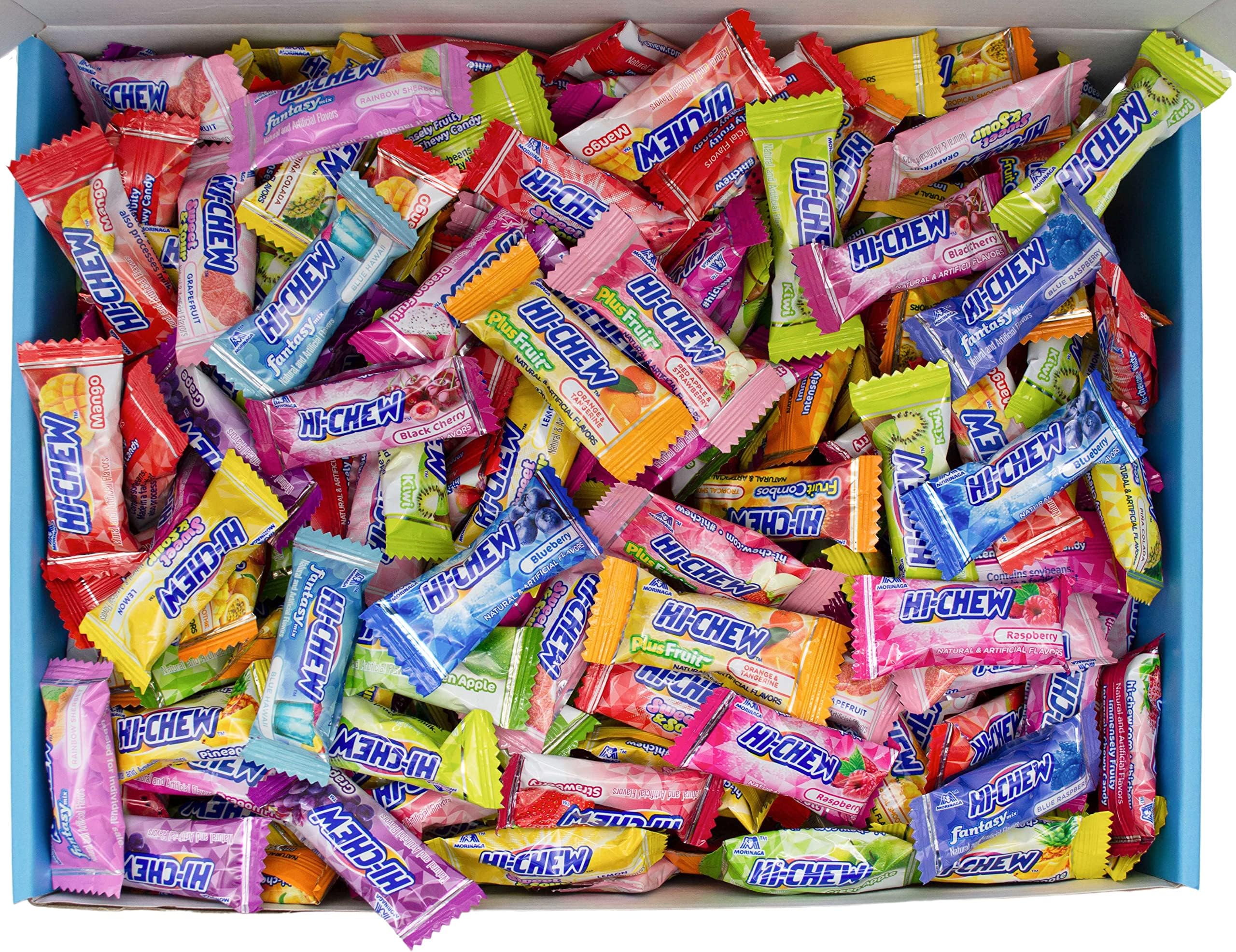 Amazon.com : Hi Chew 20 Flavors, Bulk 330+ Pieces, 4 Pound (Strawberry ...