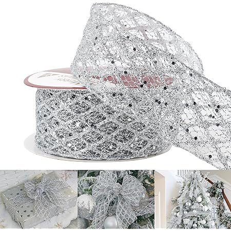 Amazon.com: CraftyCrocodile Metal Ribbon for Decor Craft (2", 3 Yards Long)