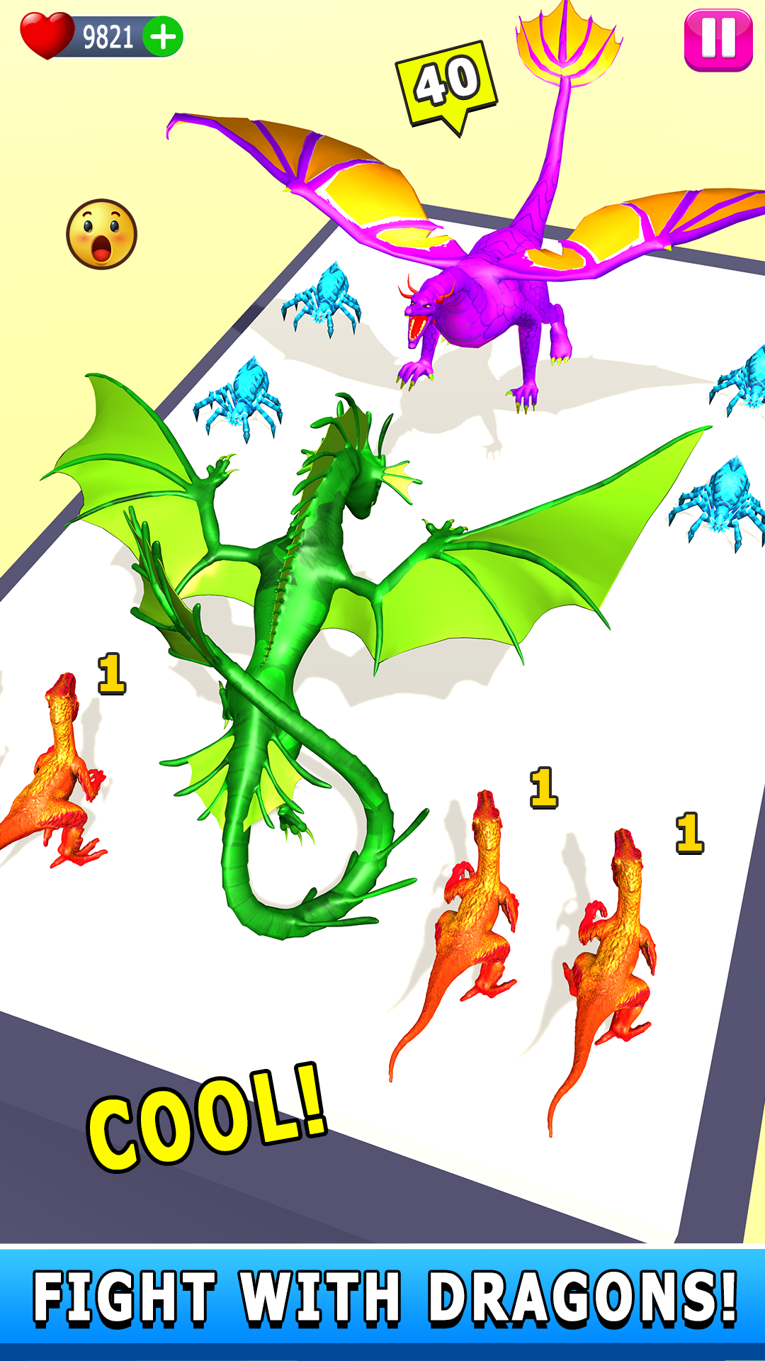 Merge Dinosaur dragon battle master new Dinosaurs game 2025 - App on ...