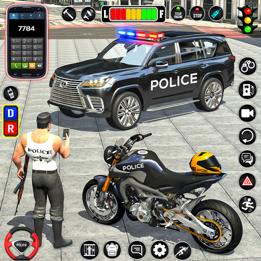 Police Prado Gangster Mafia Crime Chase Game : Prado Car Driving ...