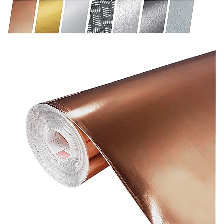 6,03€/m² Rapid Teck® Matt Folie - 092 Kupfer - Klebefolie - 5m x 63cm ...