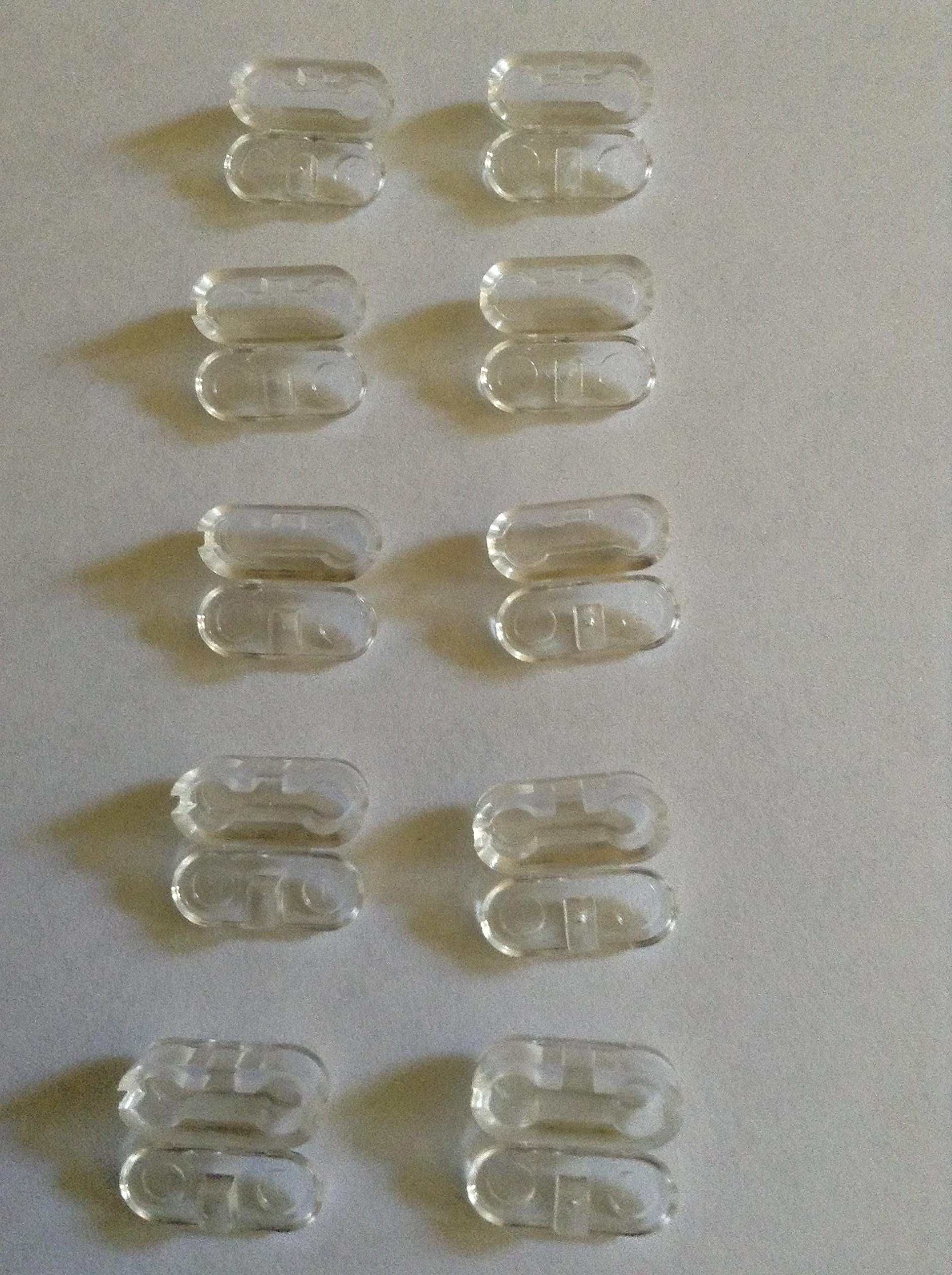 Amazon.com: 30 Pcs White Ball Chain Connectors for Hunter Douglas ...
