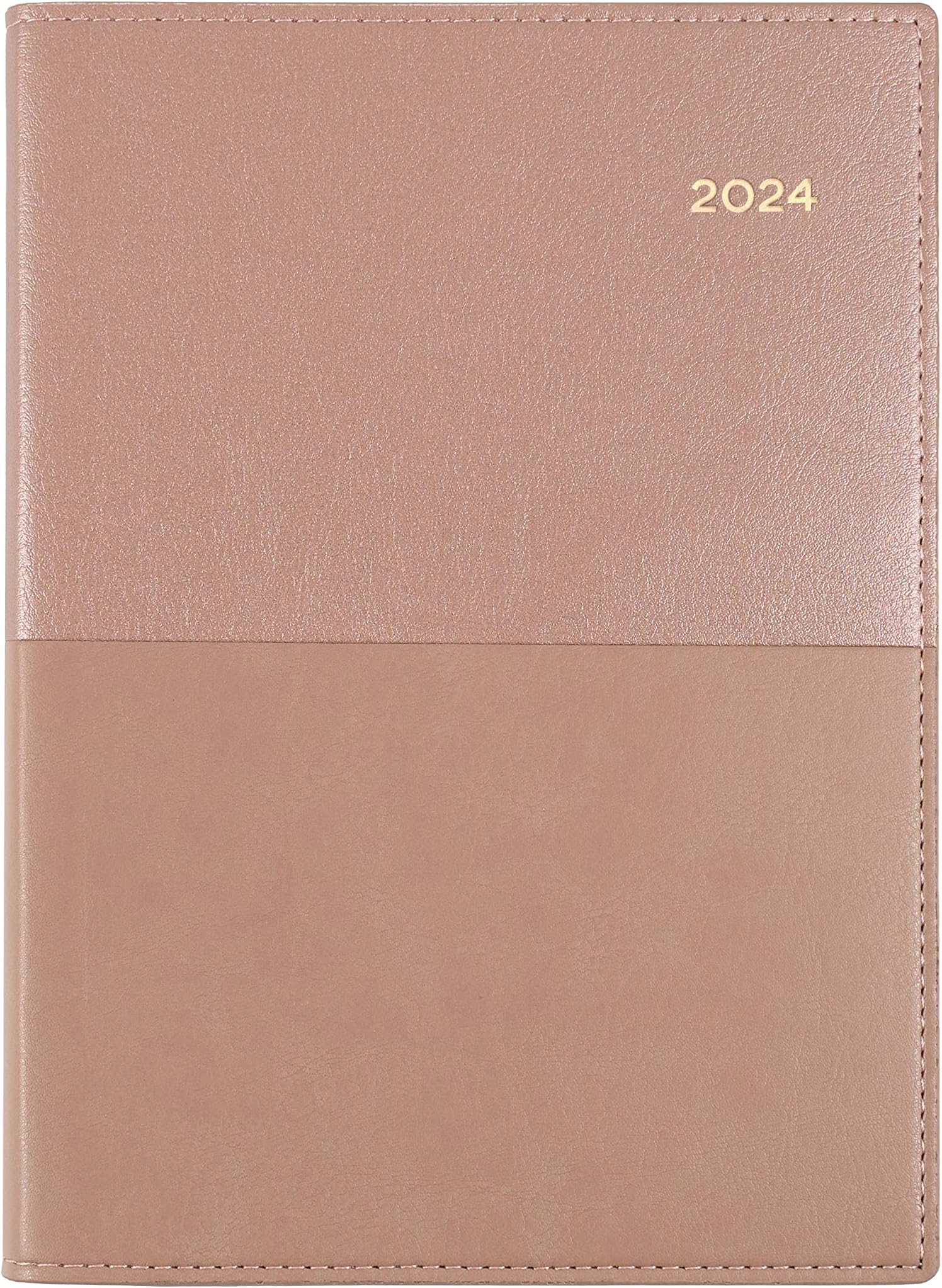 Collins Vanessa 2024 Diary - Week to View, Size A4, Rose Gold : Amazon ...