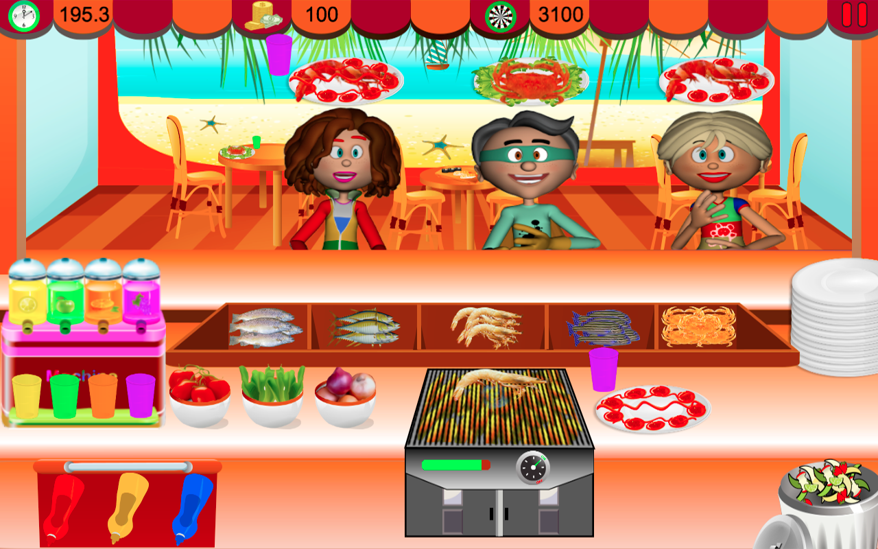 Seafood Restaurant Fast Food Blitz Cooking game - App on Amazon Appstore