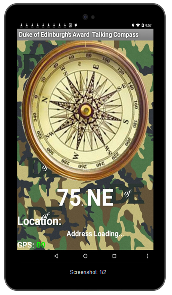 Duke of Edinburgh's Award Talking Compass and Location finder - App on ...