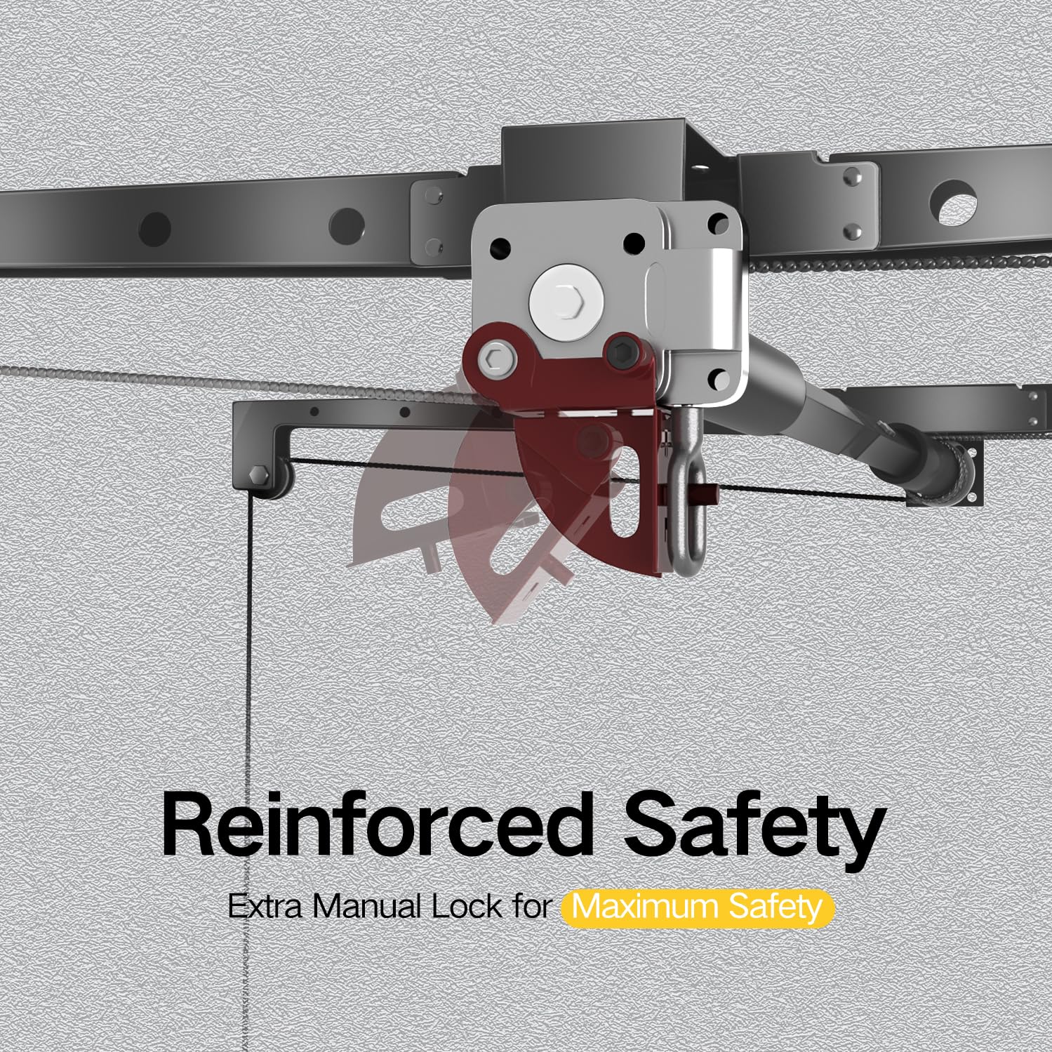 Snapklik.com : Overhead Storage Rack, 4x4 Ft Ceiling Storage Lift ...