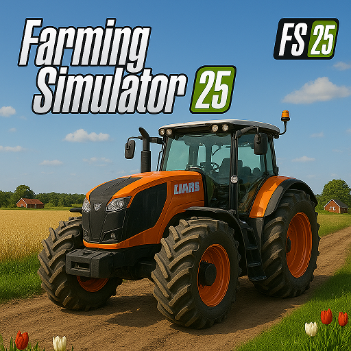 Real Tractor Farming Simulator 2025 – FS 25 Tractor Games 2K25, Open World Village Farm Life ...