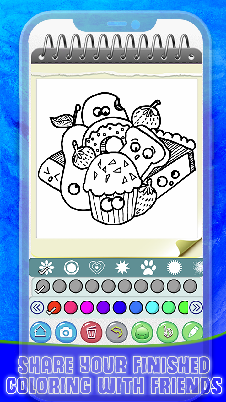 Cute Girls Coloring Page: Easy Colouring Pages For Kids, Girls. - App ...