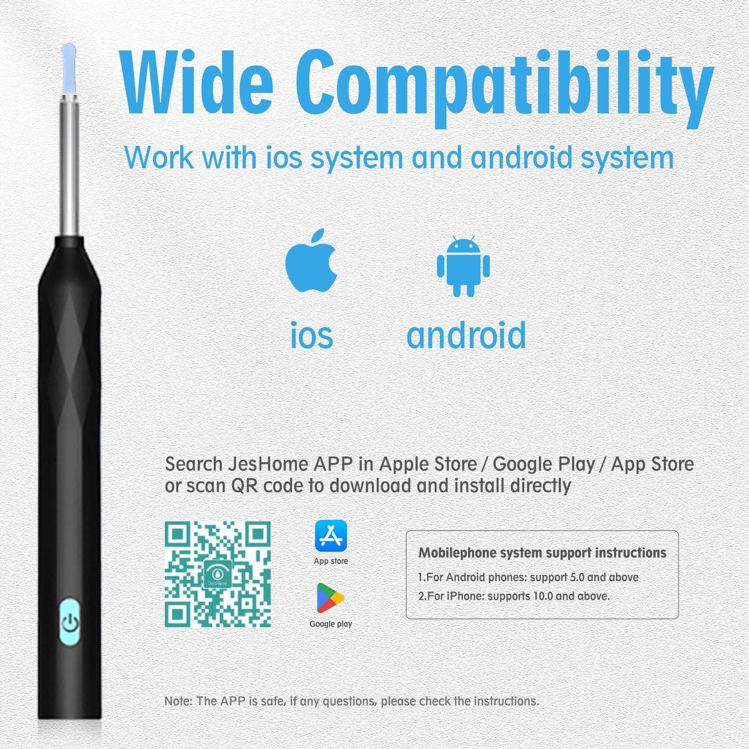 Behaesty Ear Wax Removal Tool Camera User Manual