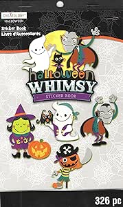 Amazon.com: Creatology Sticker Book ~ Halloween Edition (Halloween ...
