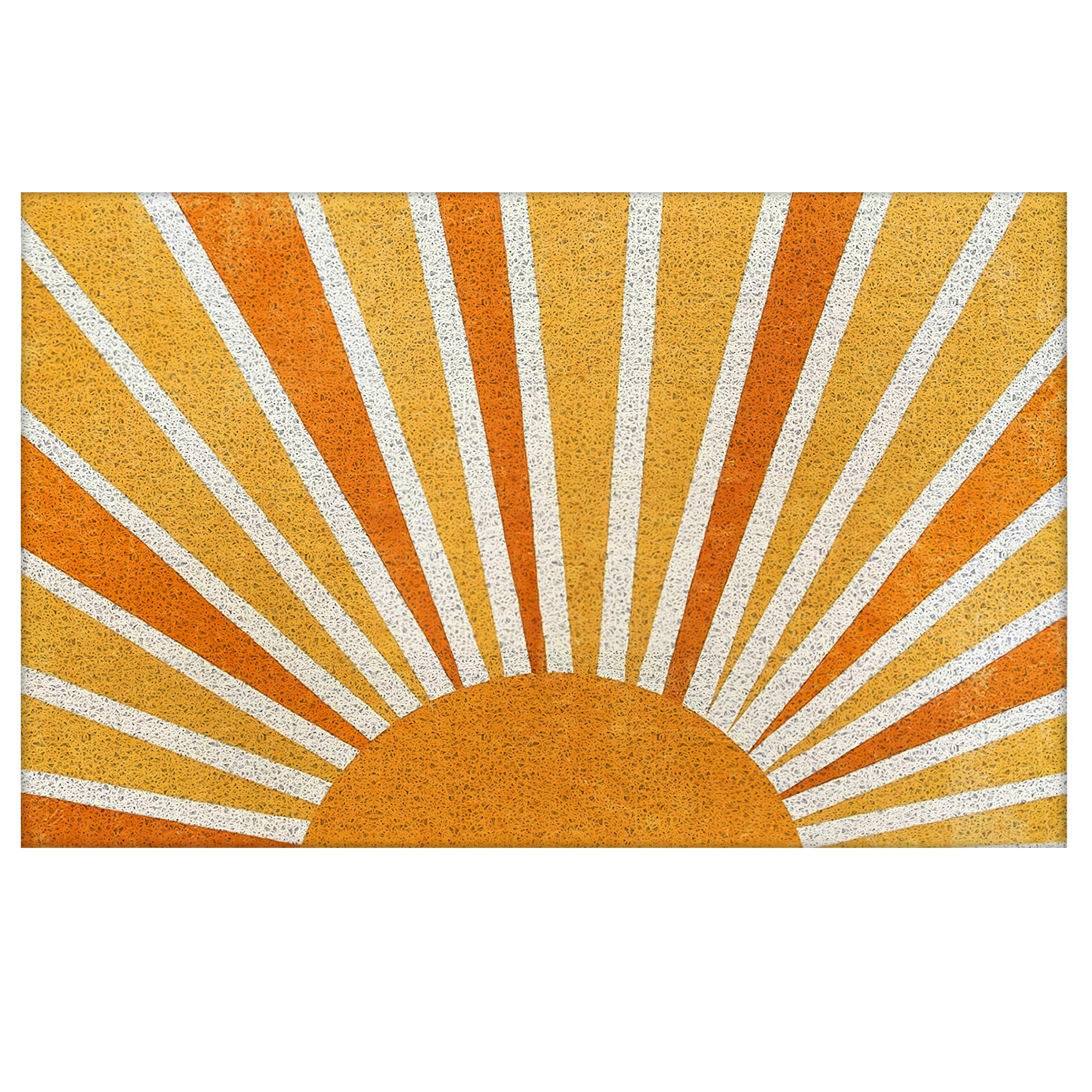 Amazon.com: Supwhd Boho Door Mats Outdoor - Retro Sun Front Door Mat ...