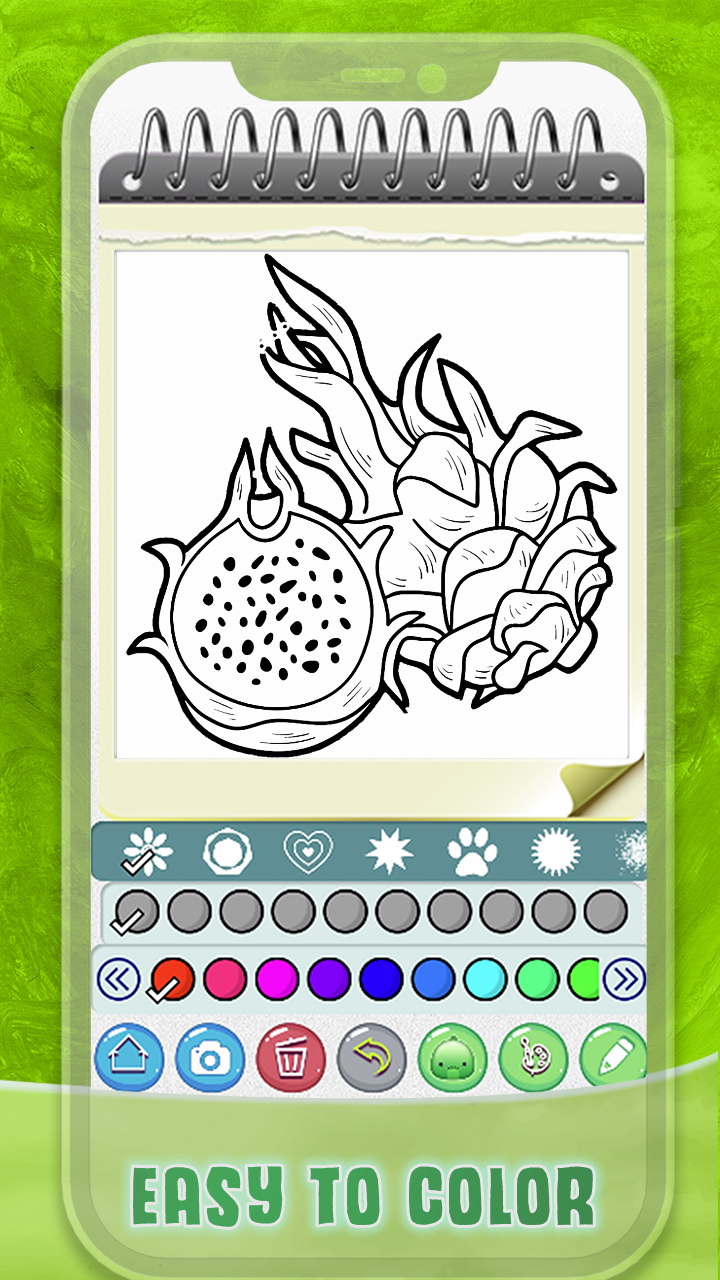 Fruits and Vegetables Coloring Game for Kids:Amazon.in:Appstore for Android