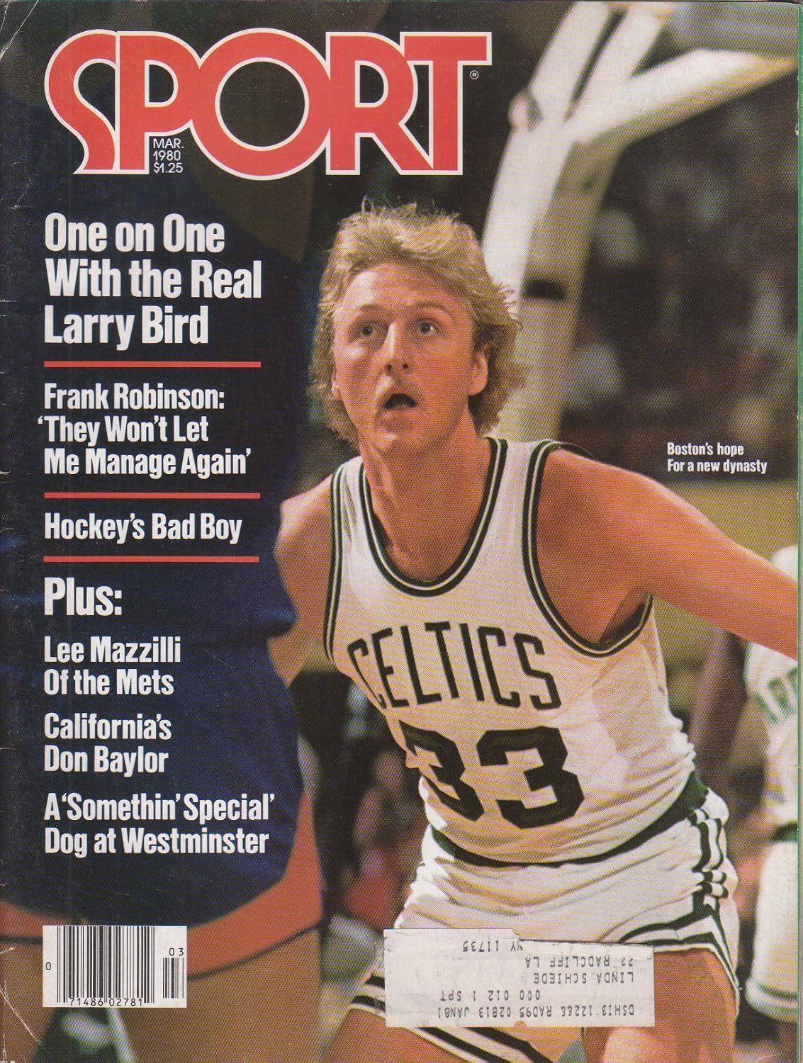 Amazon.com: Sport Magazine March 1980 Larry Bird : Collectibles & Fine Art