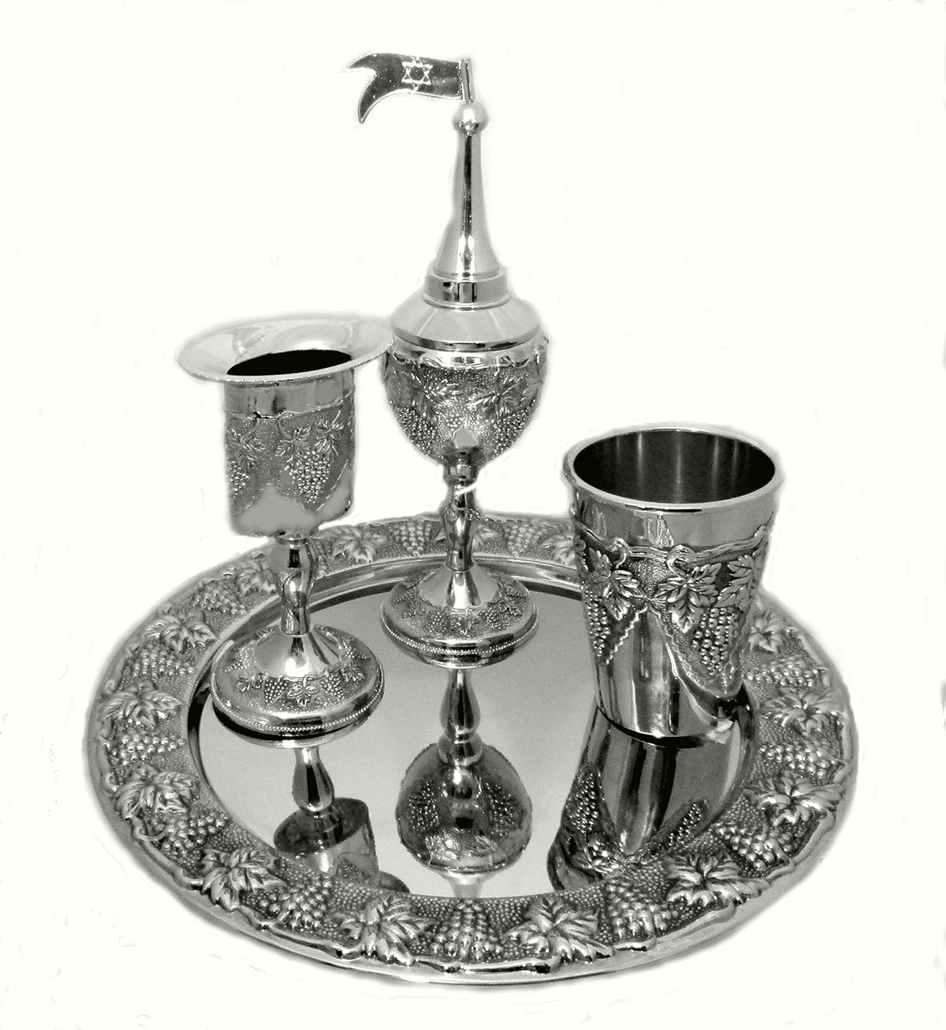 Amazon.com: Havdallah set (set Havdalah) for the Shabbat engraving of ...