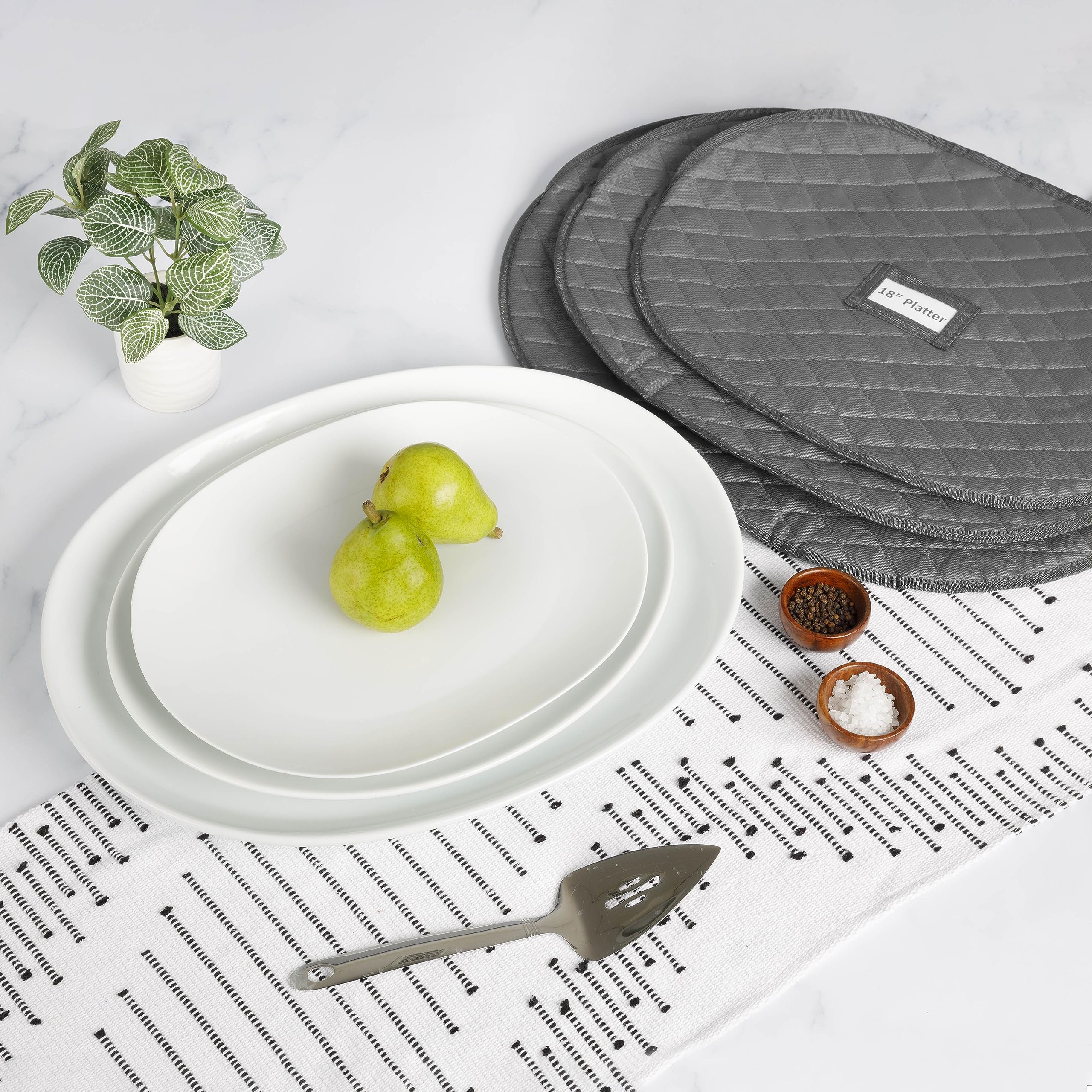 Snapklik.com : Large Platter Storage Case - 22" X 17" - Stackable