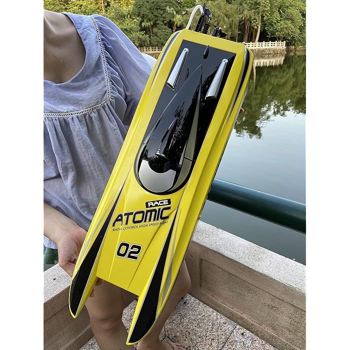 Buy Full Speed 65km/h High Quality Catamaran Racing Boat Lithium ...