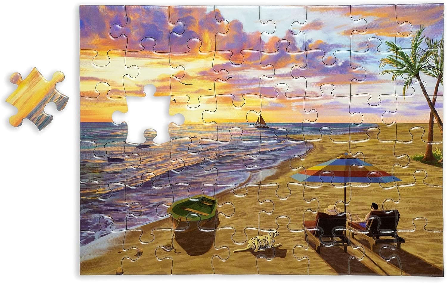 Amazon.com: 48 Large Piece Puzzles for Seniors - Dementia Activities ...