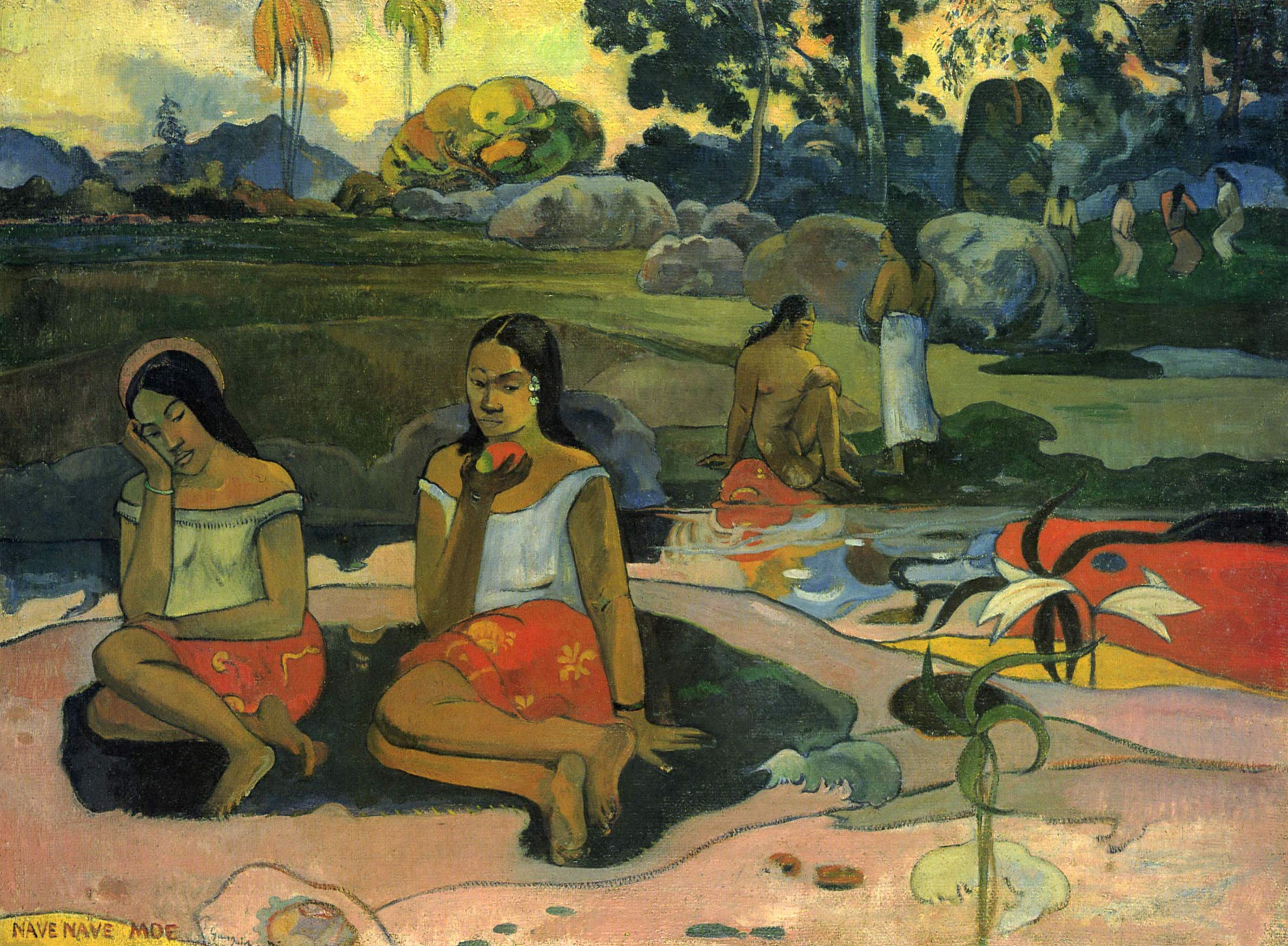 Paul Gauguin Famous Paintings The Painter Of Sunflowers (1888) Famous