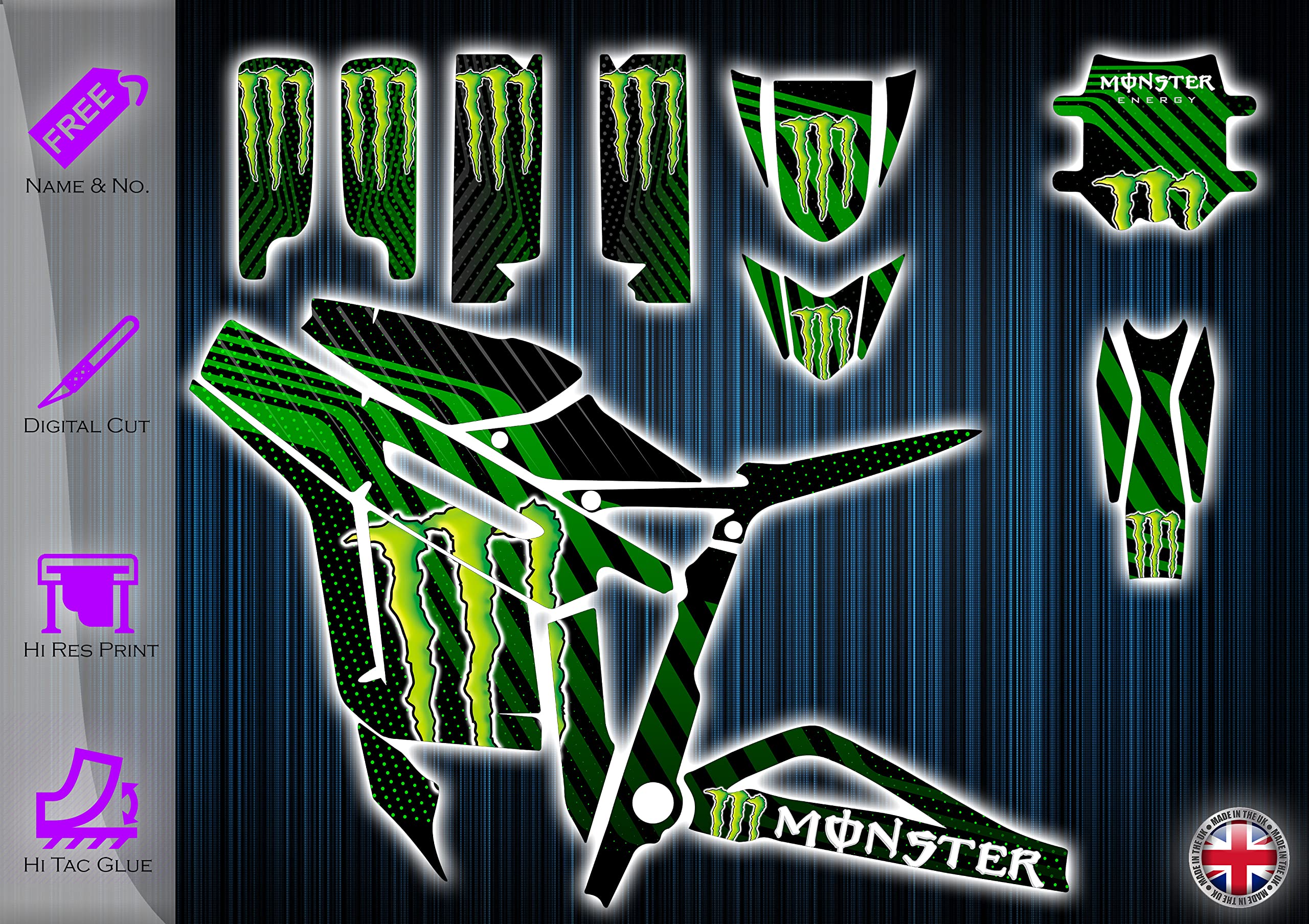 Express Graphics Compatible With Talaria Sting Sticker Kit Graphics Kit ...