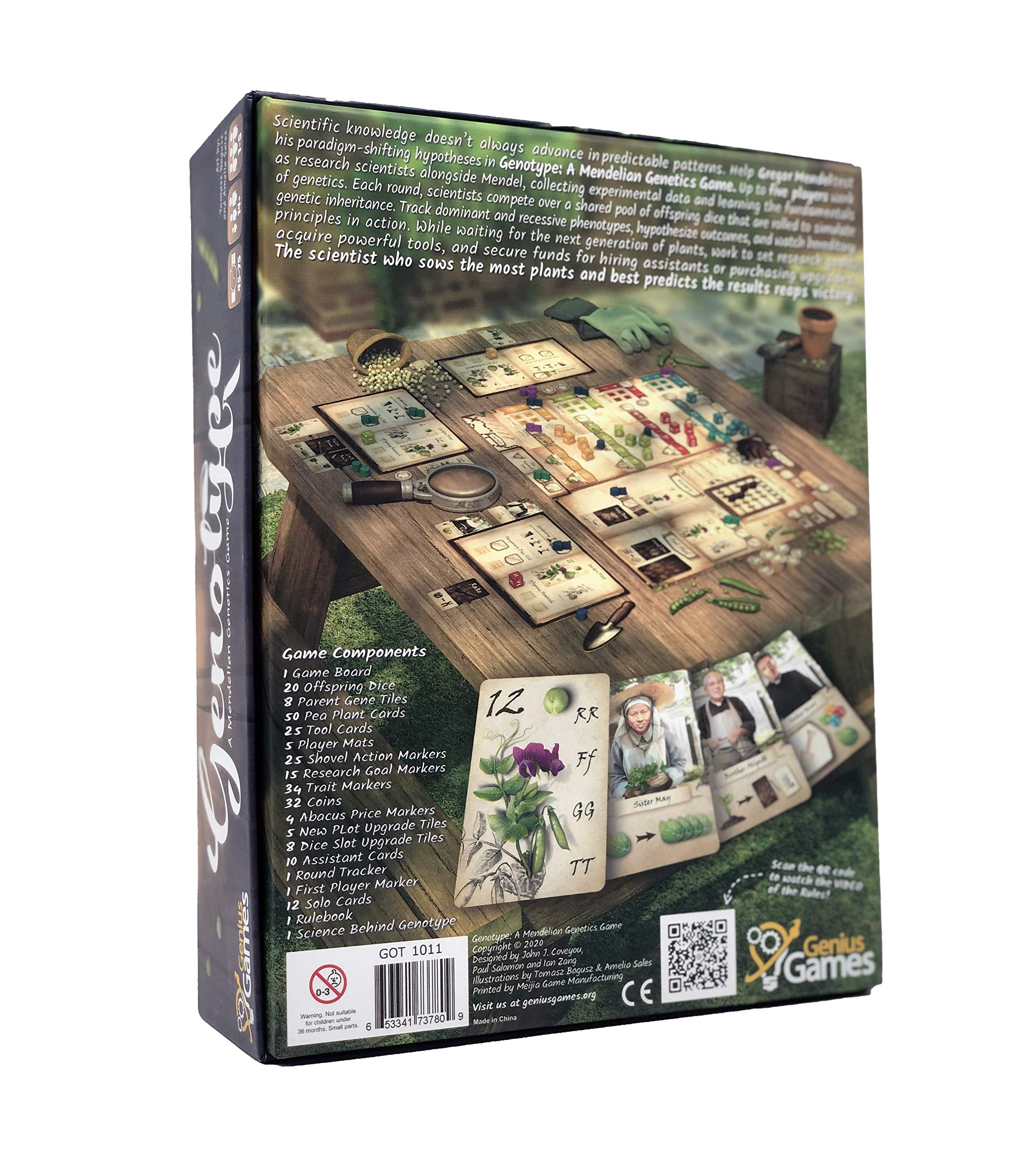 Board Games Genotype: A Mendelian Genetics Game | A Strategy Board Game ...