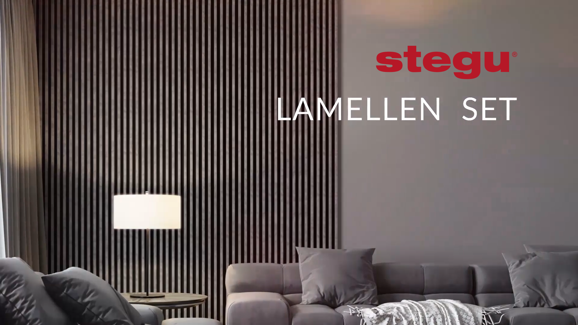 Venster 7 Ultiem Behang STEGU Lamellen Set LINEA, 12er Set, Vielseitig