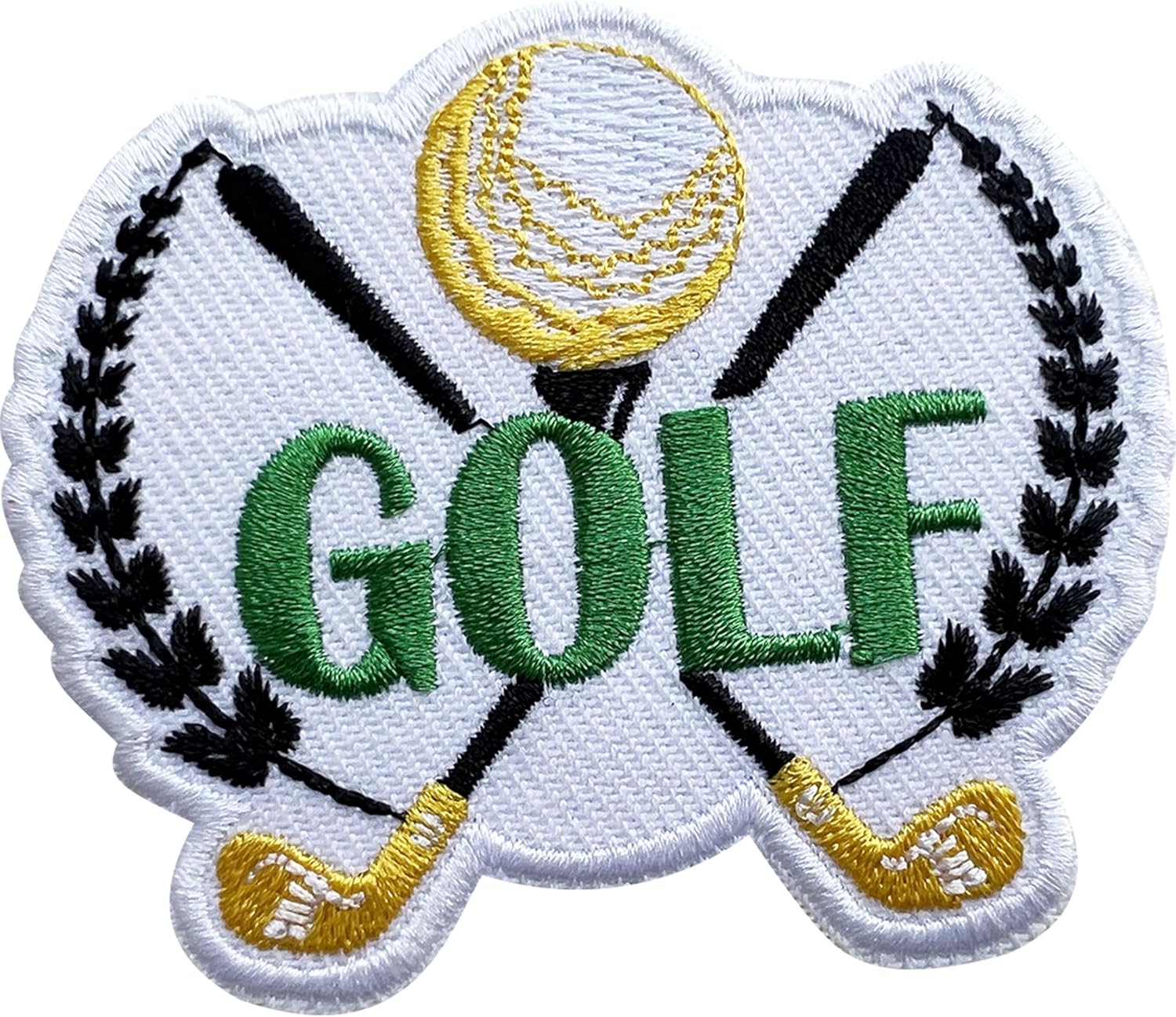 Amazon.com: Zolawe GOLF Patch, Sew On Iron On Embroidery Patches for ...